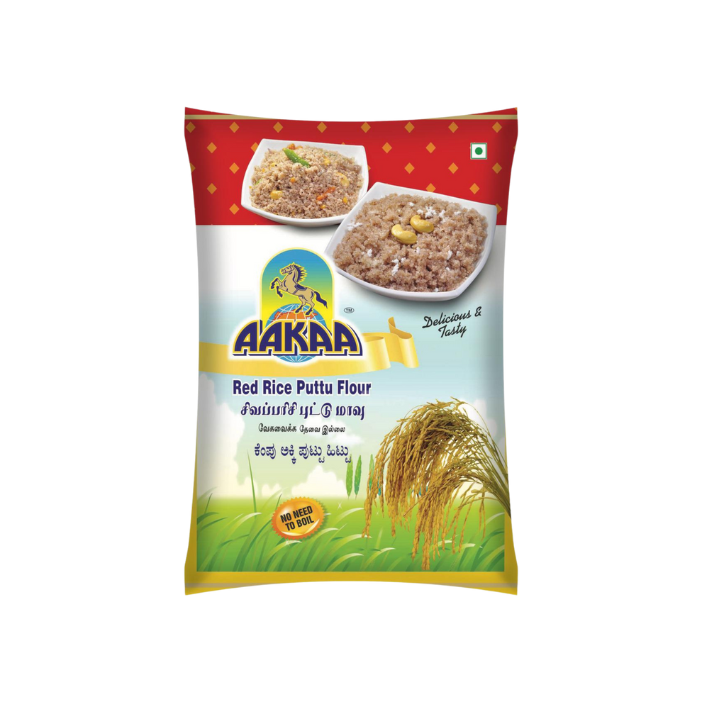 Red Rice Puttu Flour – Aakaa Foods